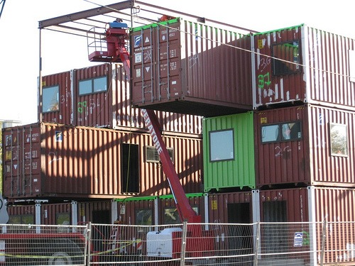 Shipping Containers Morph into an Office Building - Shareable