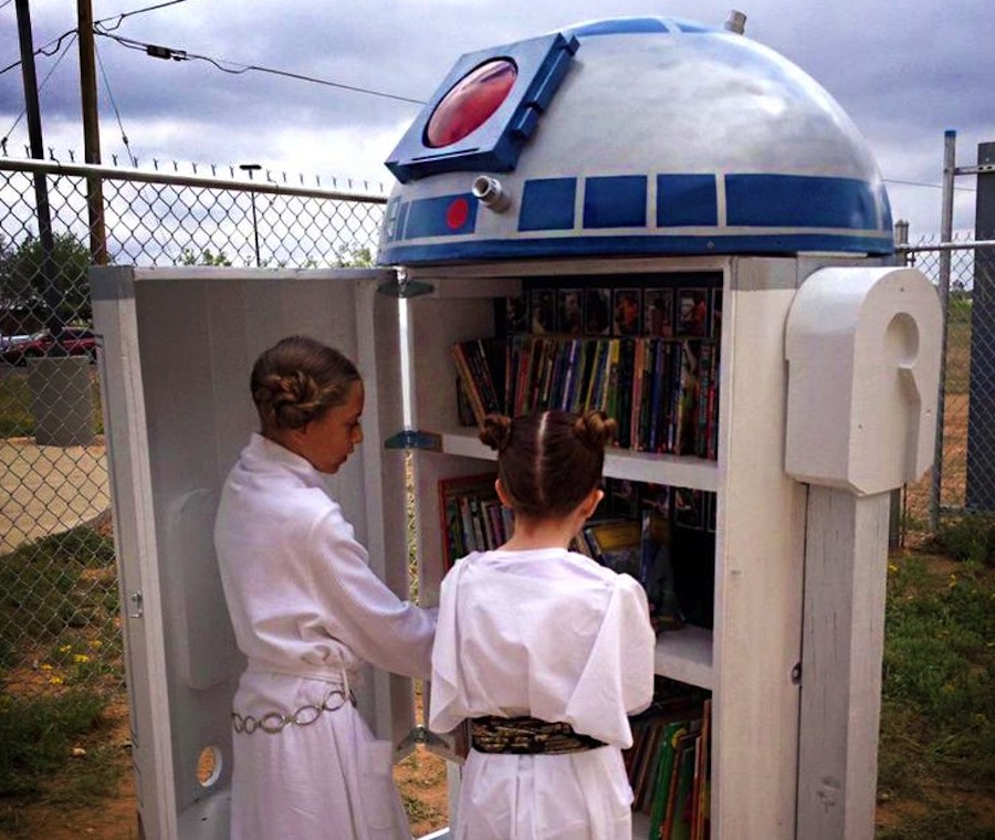9 Incredible Sci-Fi Inspired Little Free Libraries - Shareable