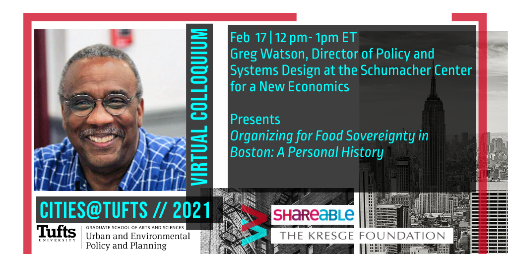 Organizing for Food Sovereignty in Boston: A Personal History with Greg ...